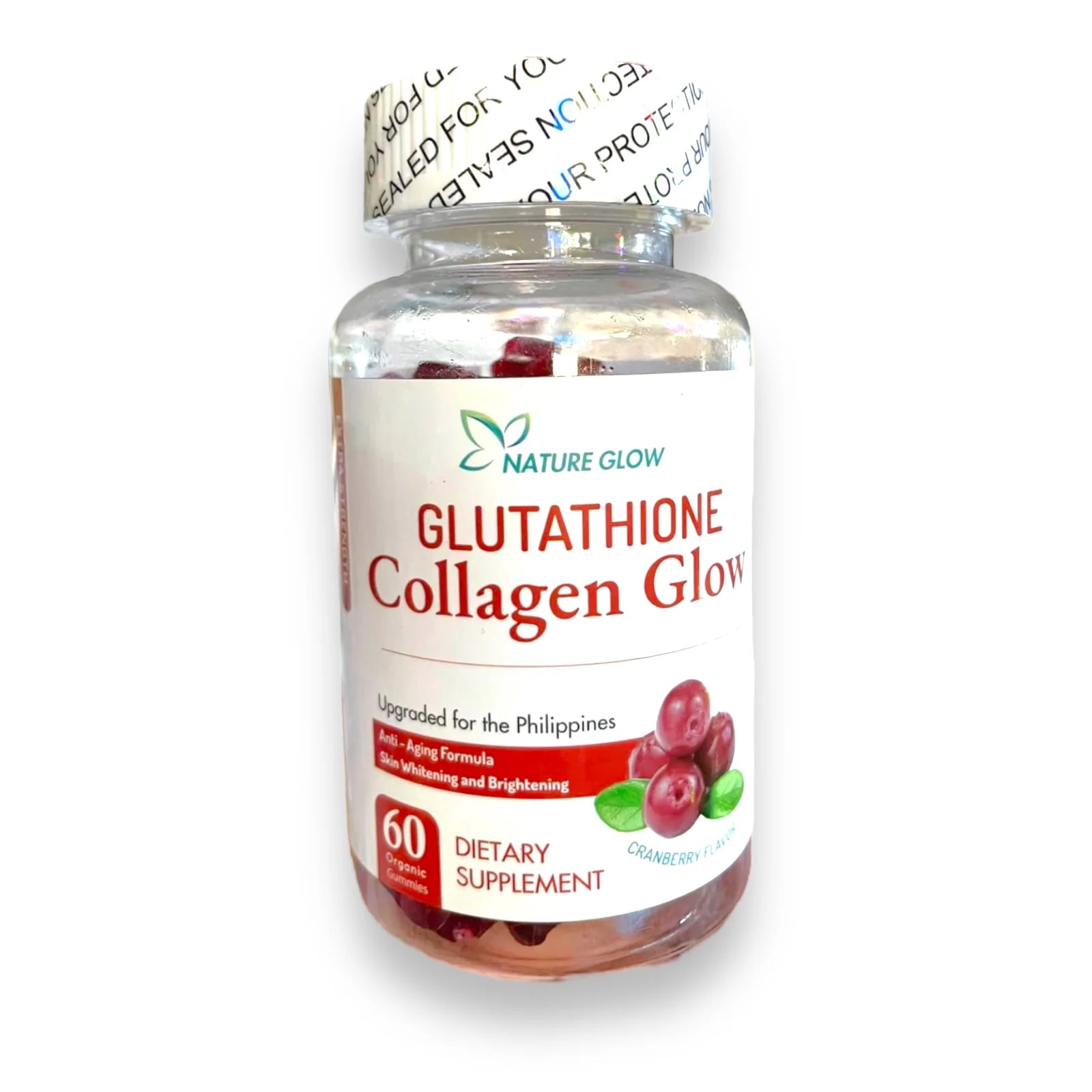 Nature Glow - Gluta Collagen Glow Gummies - 60 organic gummies – Sari ...